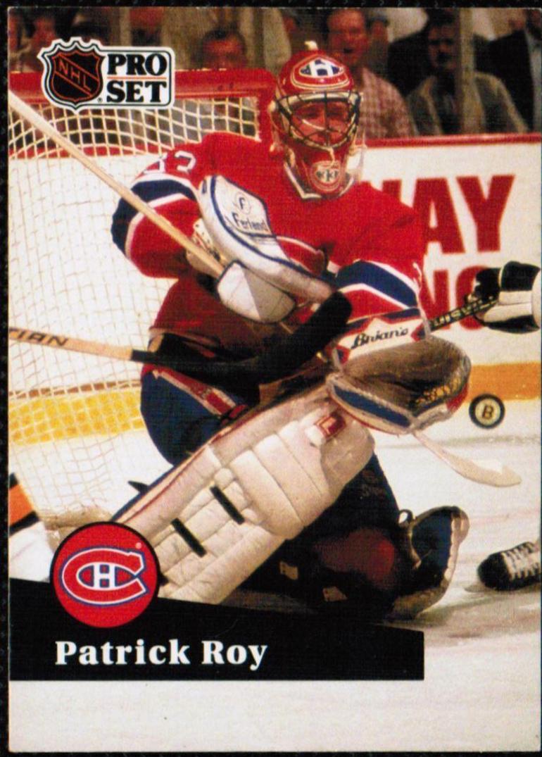 Patrick Roy #125 Prices | 1991 Pro Set | Hockey Cards