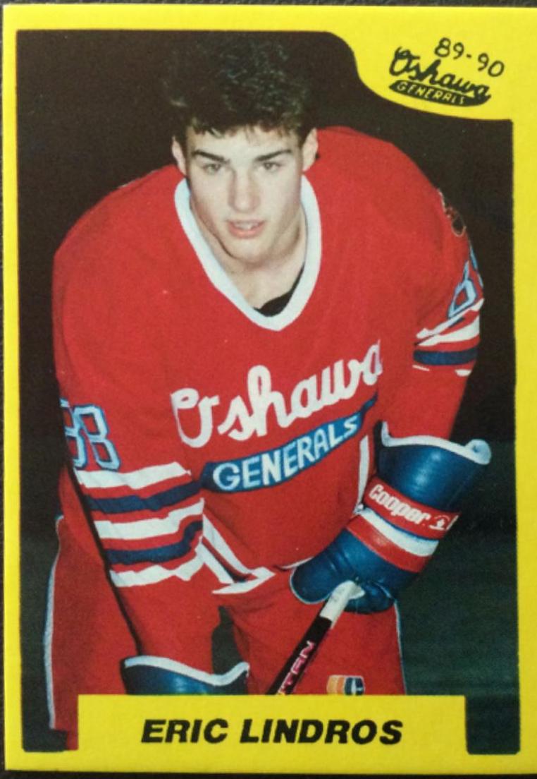 Eric Lindros -Oshawa Generals #1 Prices | 1990 7th Inning Sketch Ohl ...