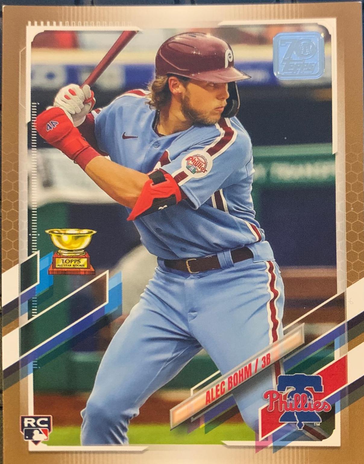Alec Bohm [Gold] #277 Prices [Rookie] | 2021 Topps | Baseball Cards
