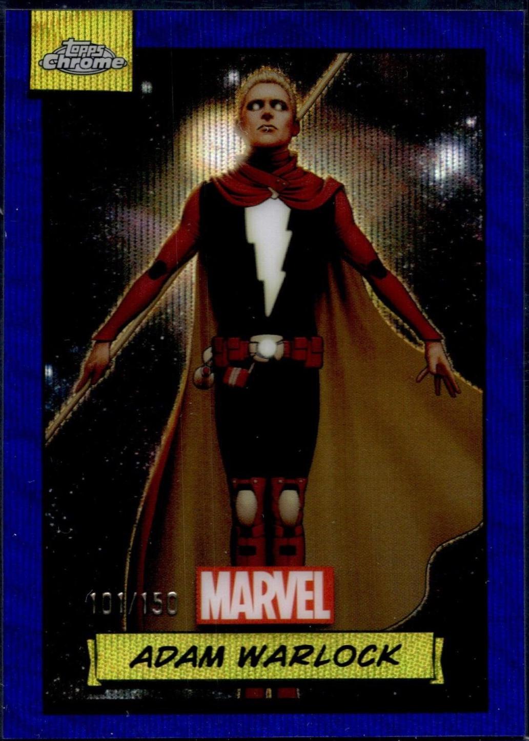 Adam Warlock [Blue Wave] #4 Prices | Marvel 2024 Topps Chrome | Marvel ...