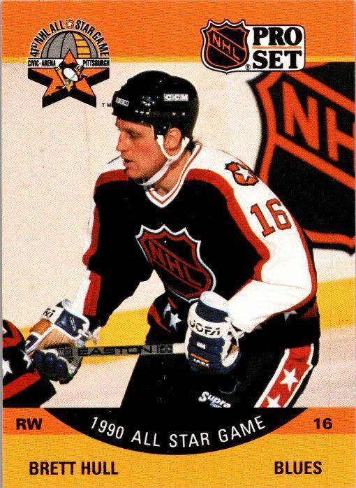 Brett Hull #342 Prices | 1990 Pro Set | Hockey Cards