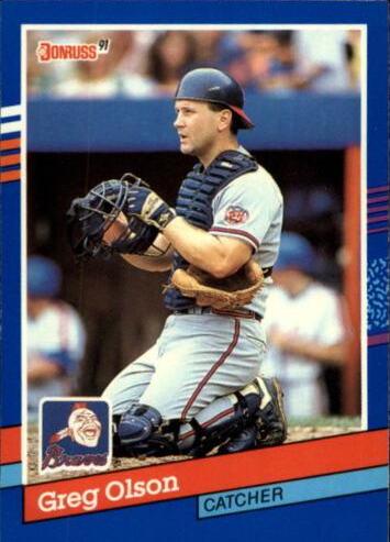 Greg Olson #285 Prices | 1991 Donruss | Baseball Cards