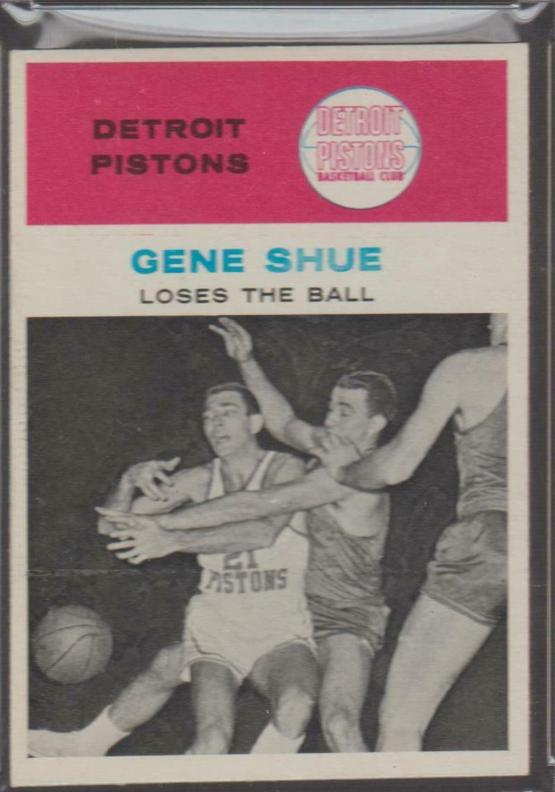 Gene Shue #64 Prices | 1961 Fleer | Basketball Cards