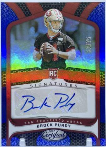Brock Purdy [Blue] #RS-BP Prices | 2022 Panini Certified Rookie ...