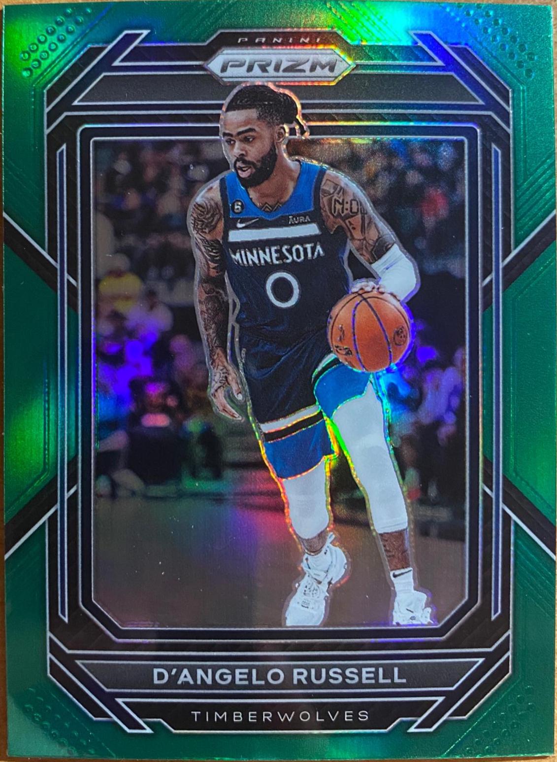 D'Angelo Russell [Green] #43 Prices | 2022 Panini Prizm | Basketball Cards