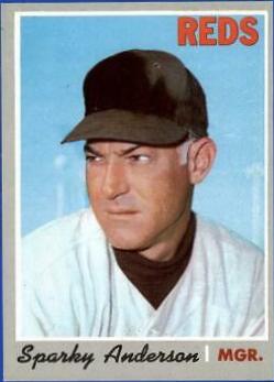 Sparky Anderson #181 Prices | 1970 Topps | Baseball Cards
