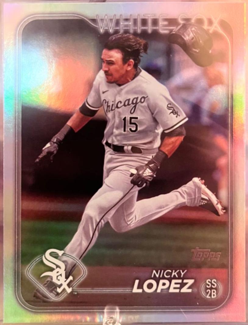 Nicky Lopez [Rainbow Foil] #687 Prices | 2024 Topps | Baseball Cards