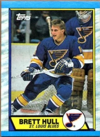 Brett Hull #186 Prices | 1989 Topps | Hockey Cards