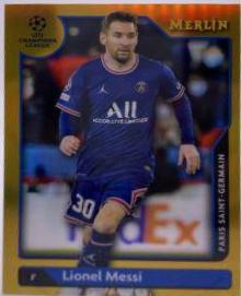 Lionel Messi [Gold] #30 Prices | 2021 Topps Merlin Chrome UEFA | Soccer ...