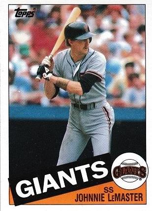 Johnnie LeMaster #772 Prices | 1985 Topps | Baseball Cards