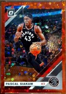 Pascal Siakam [Fast Break Red] #19 Prices | 2019 Panini Donruss Optic ...