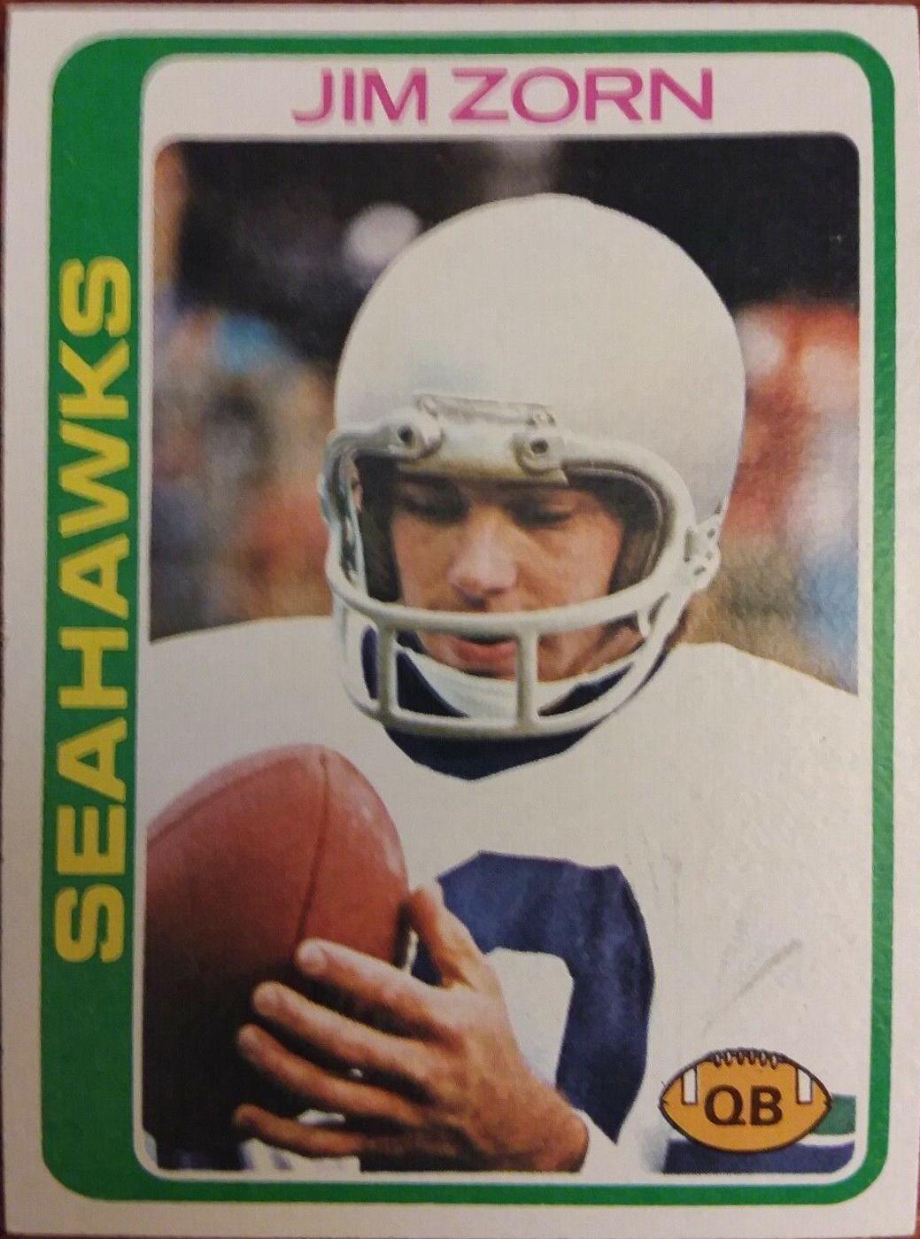 Jim Zorn #383 Prices | 1978 Topps | Football Cards