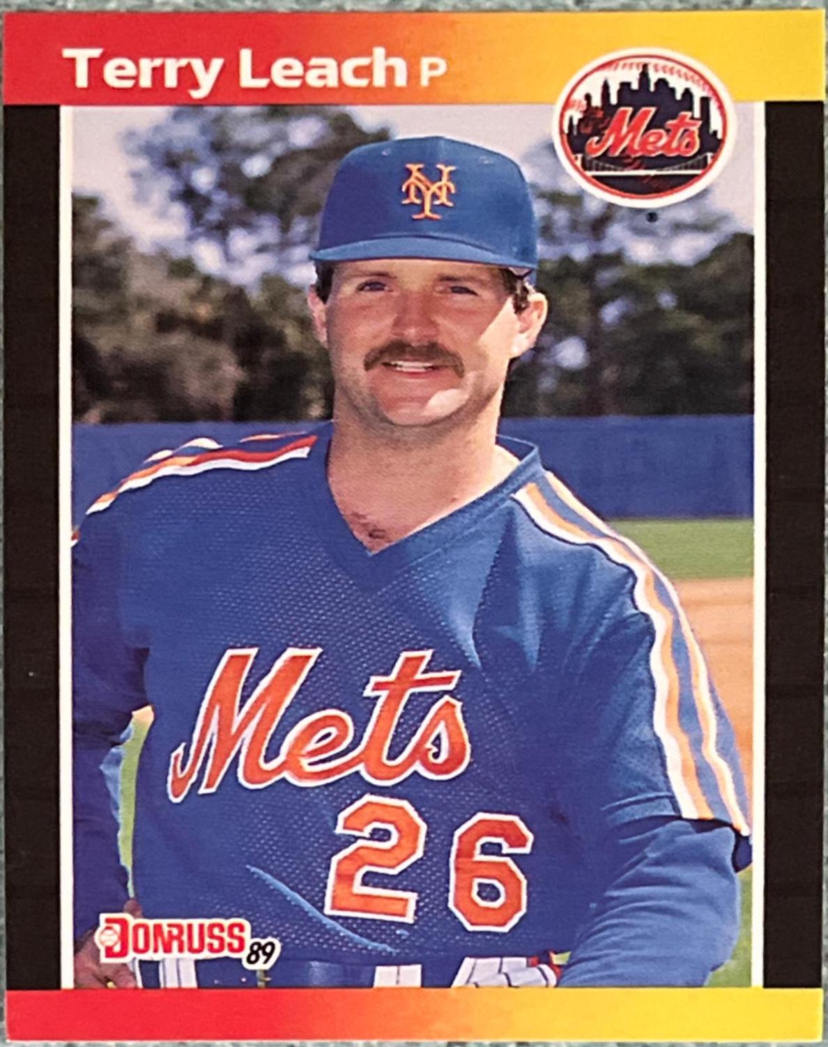 Terry Leach #502 Prices | 1989 Donruss | Baseball Cards