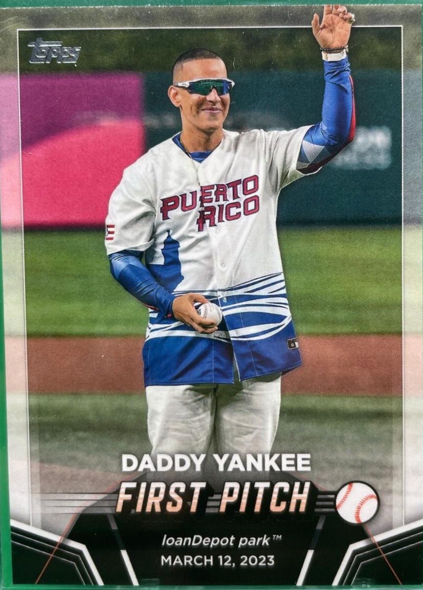 Daddy Yankees #FP-4 Prices | 2024 Topps First Pitch | Baseball Cards