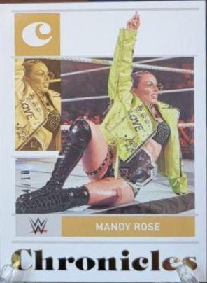 Mandy Rose [Gold] #417 Prices | 2022 Panini Chronicles WWE | Wrestling ...