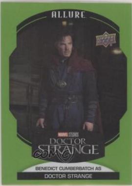Benedict Cumberbatch as Doctor Strange [Green Quartz] #55 Prices ...