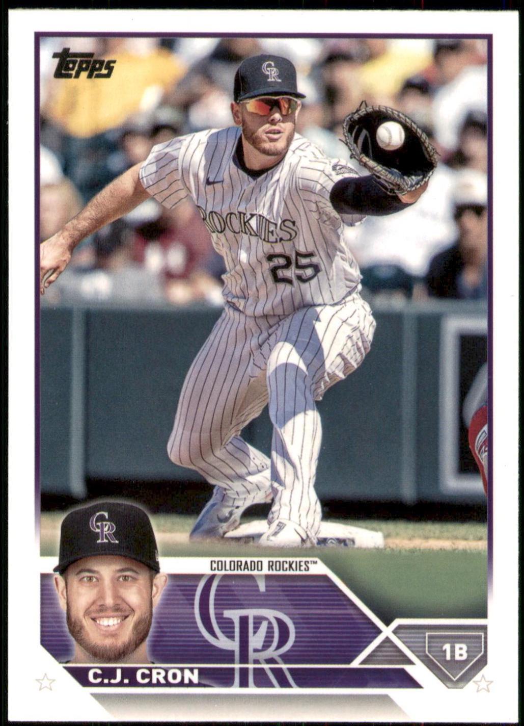 C. J. Cron #63 Prices | 2023 Topps | Baseball Cards