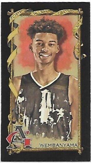 Victor Wembanyama [Mini Black Border] #271 Prices | 2023 Topps Allen ...