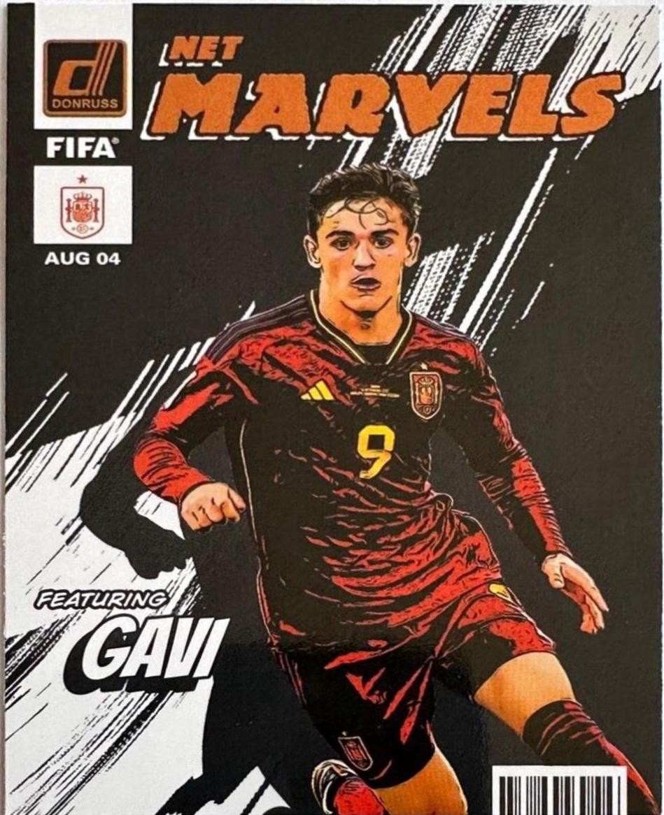Gavi #21 Prices | 2022 Panini Donruss Net Marvels | Soccer Cards