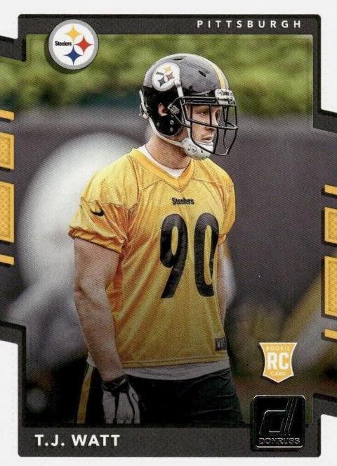 T.J. Watt #372 Prices [Rookie] | 2017 Panini Donruss | Football Cards