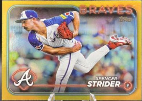 Spencer Strider [Gold Foil] #11 Prices | 2024 Topps | Baseball Cards
