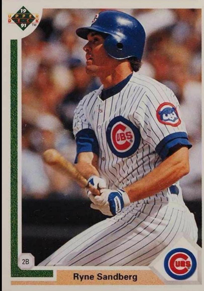 Ryne Sandberg #132 Prices | 1991 Upper Deck | Baseball Cards