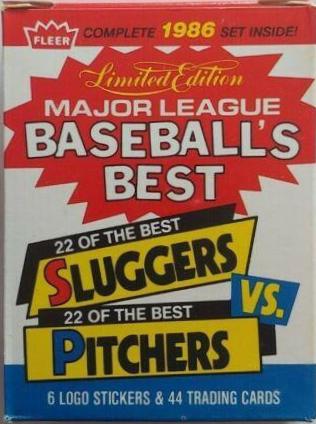 Complete Set Prices | 1986 Fleer Baseball's Best | Baseball Cards