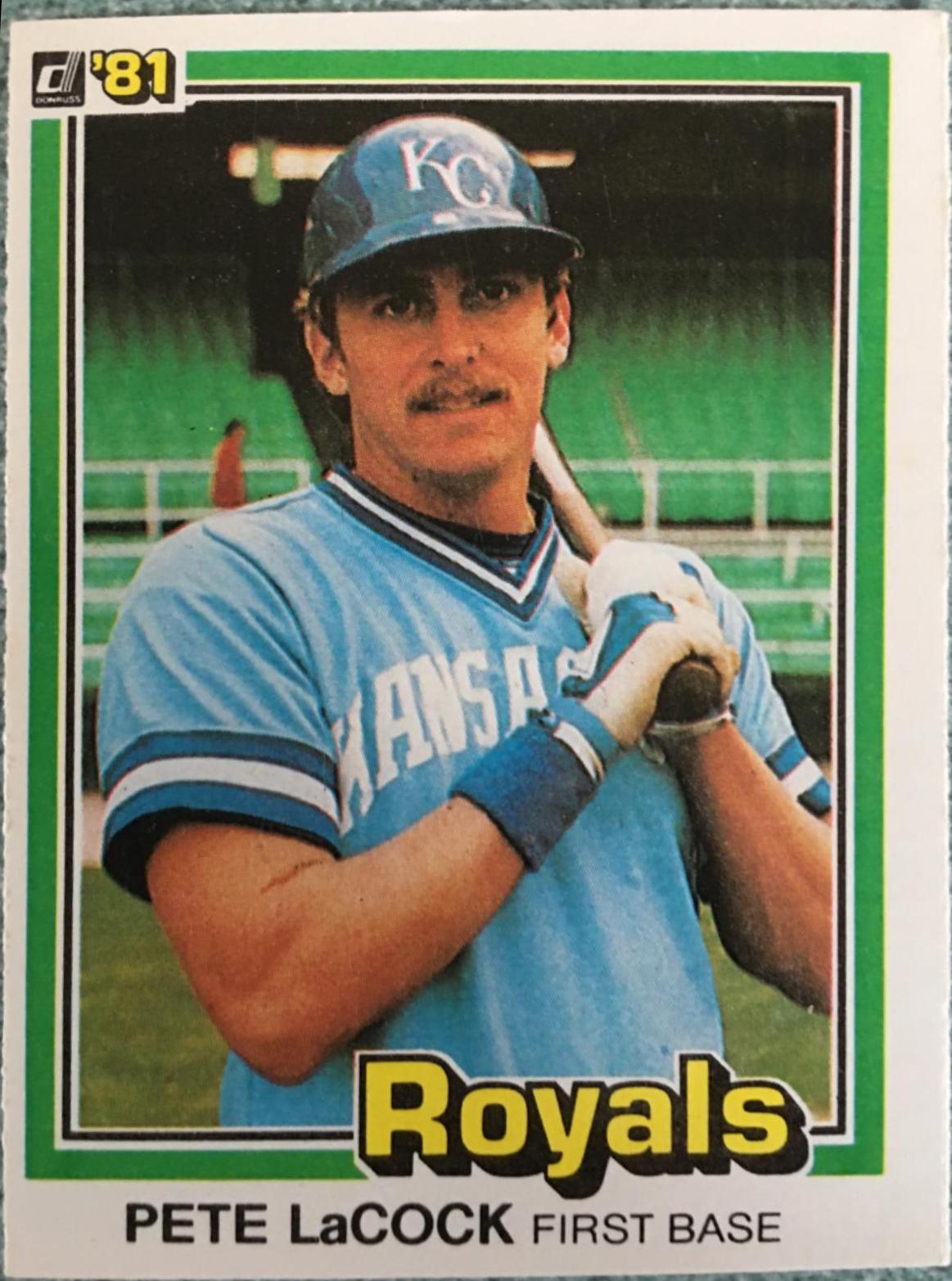 Pete LaCock #344 Prices | 1981 Donruss | Baseball Cards