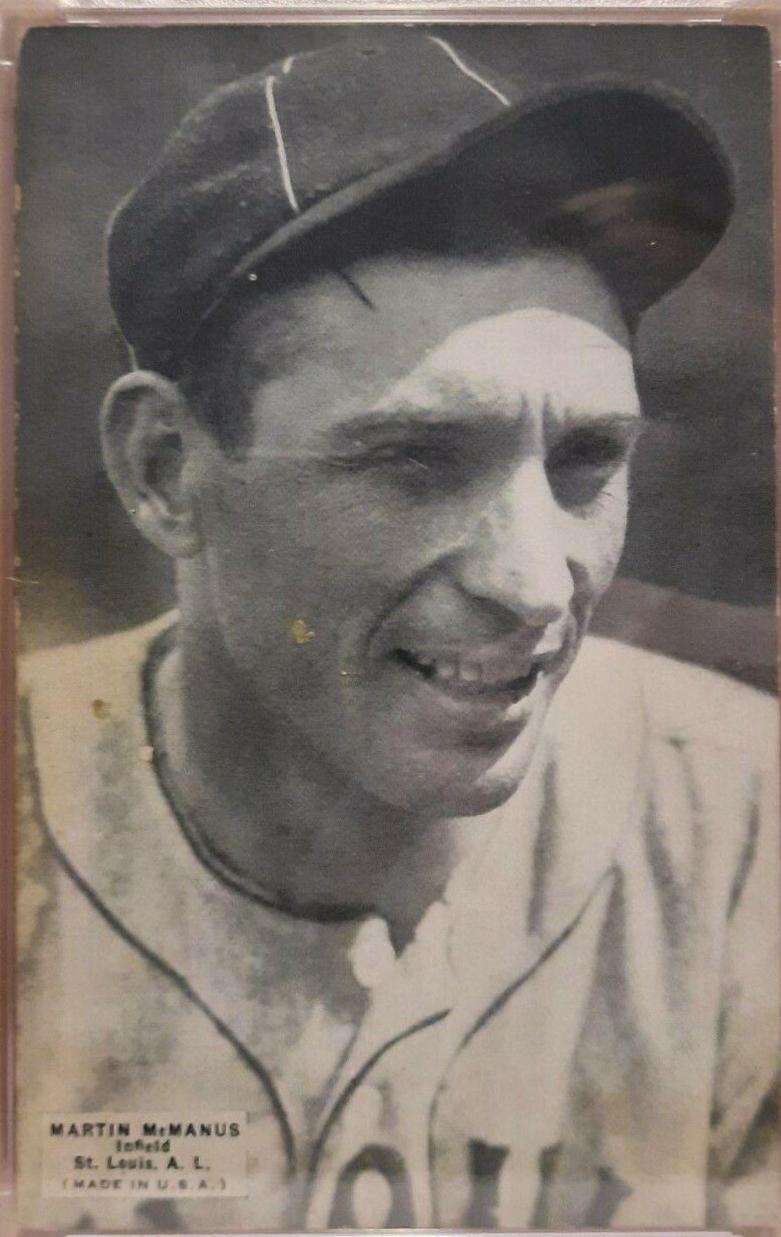 Martin McManus Prices | 1925 Exhibits | Baseball Cards