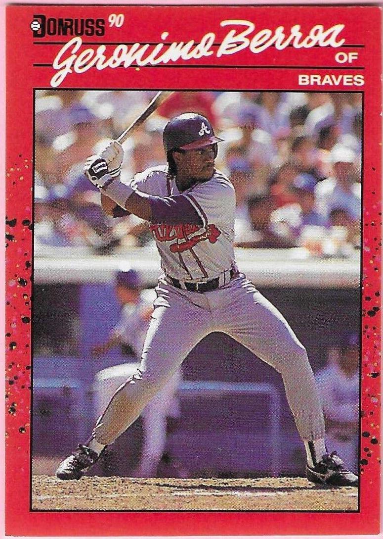 Geronimo Berroa #104 Prices | 1990 Donruss Aqueous Test | Baseball Cards