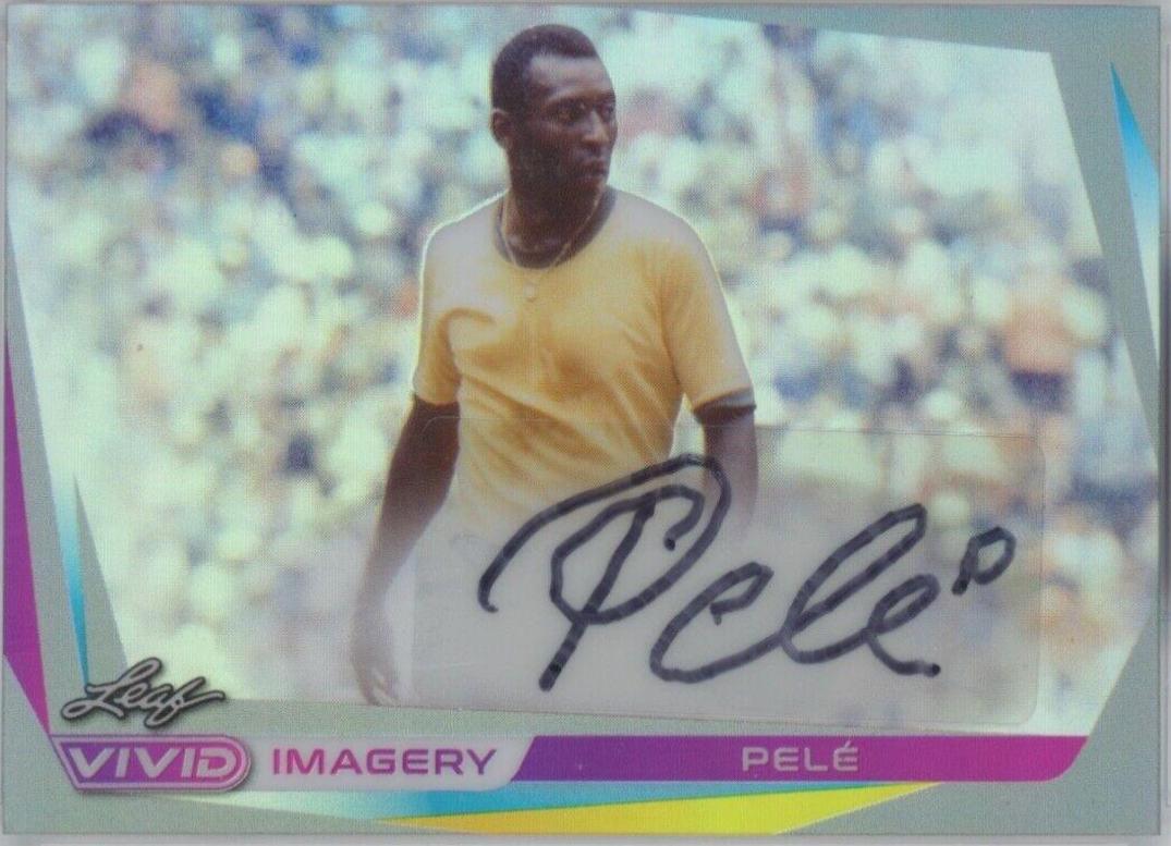 Pele #BA-P2 Prices | 2022 Leaf Vivid Autographs | Soccer Cards