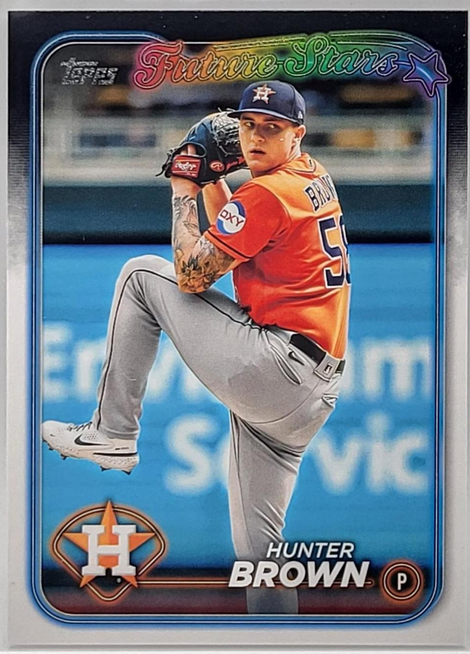 Hunter Brown #30 Prices | 2024 Topps | Baseball Cards