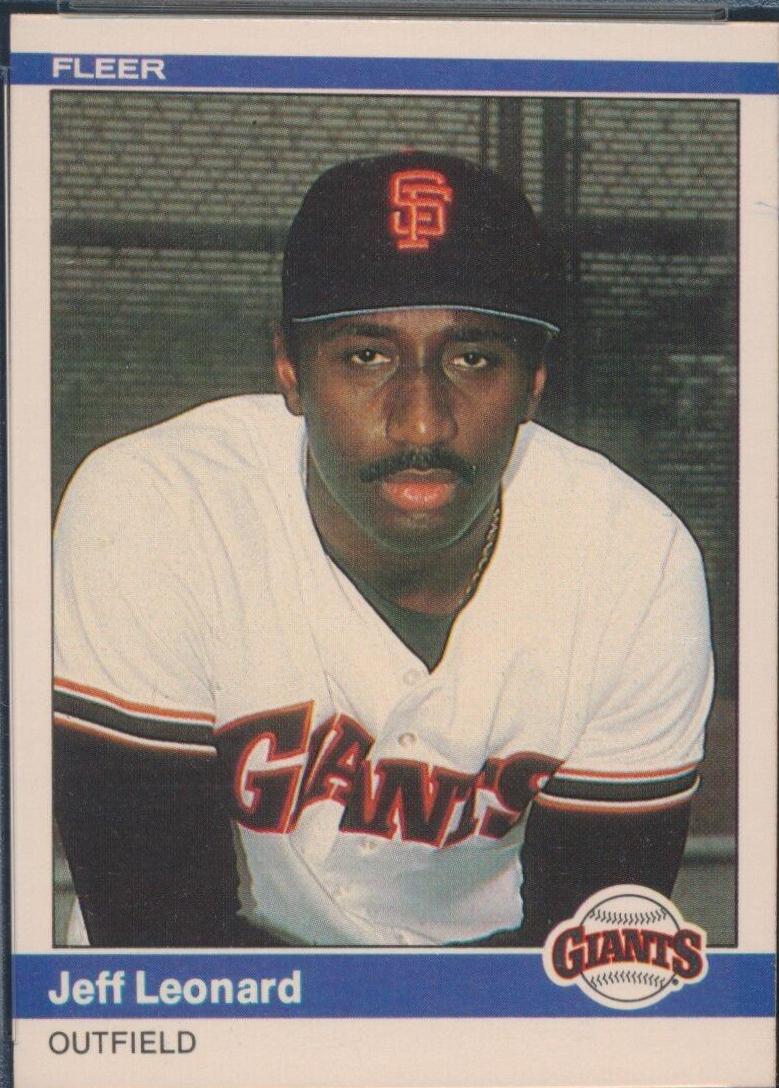 Jeff Leonard #379 Prices | 1984 Fleer | Baseball Cards