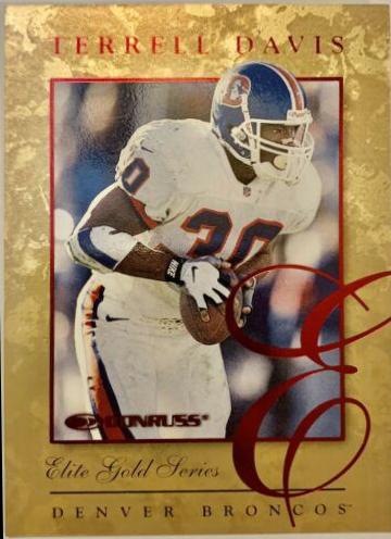 Terrell Davis #5 Prices | 1997 Panini Donruss Elite | Football Cards