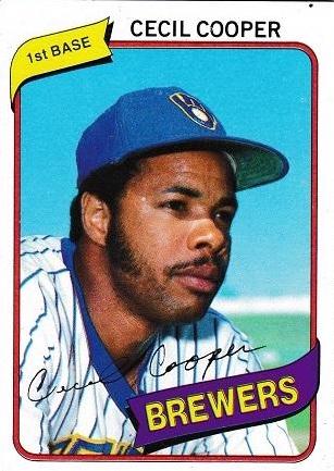 Cecil Cooper #95 Prices | 1980 Topps | Baseball Cards