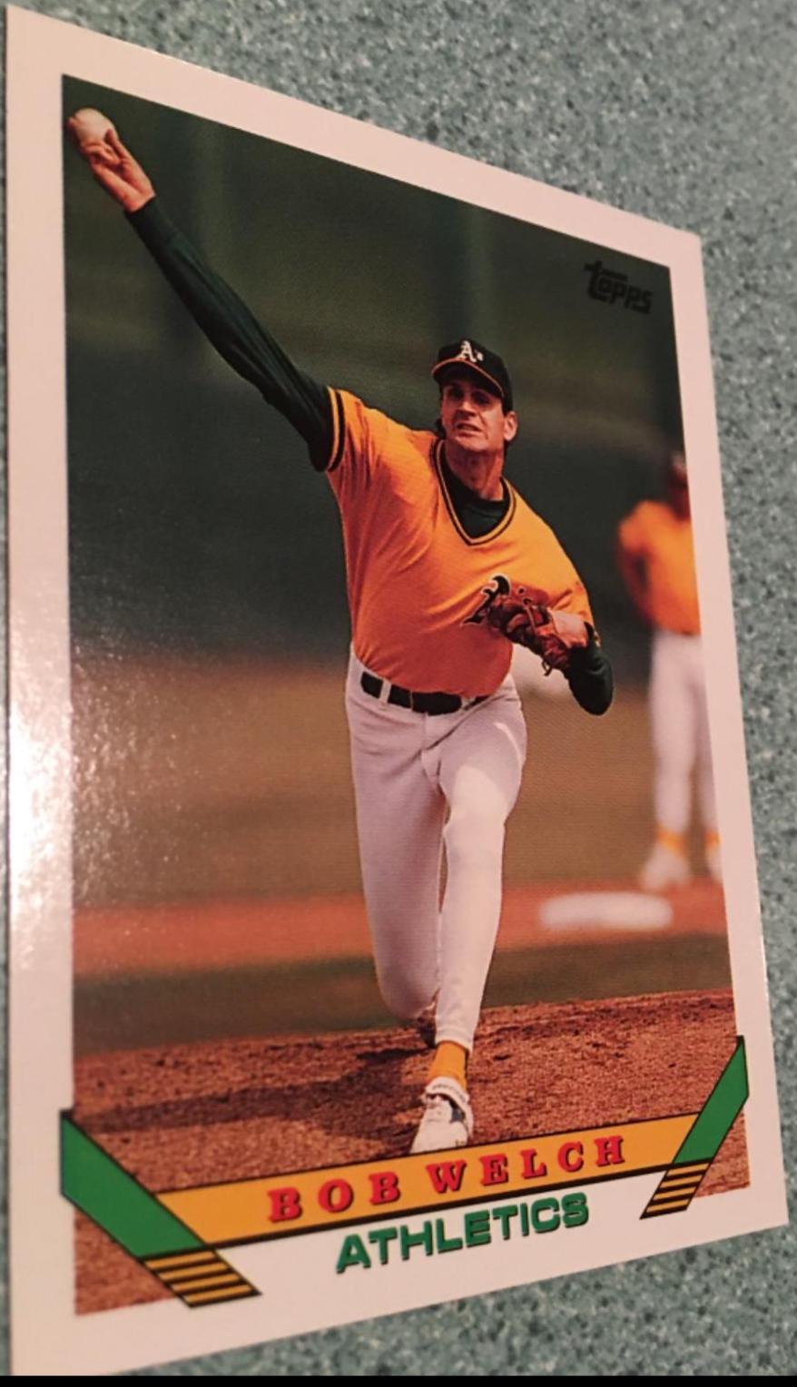 Bob Welch #705 Prices | 1993 Topps | Baseball Cards