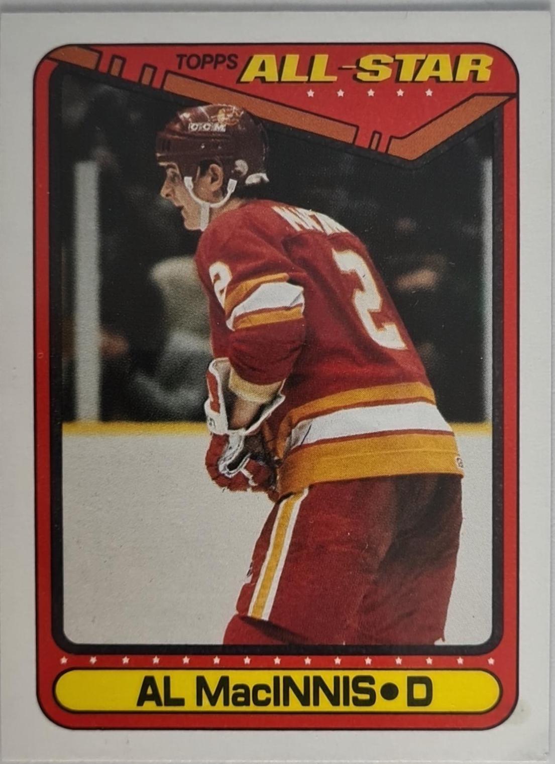 Al Macinnis #197 Prices | 1990 Topps | Hockey Cards