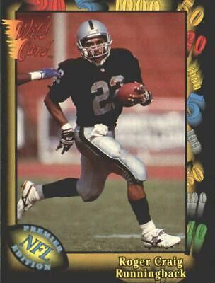 Roger Craig #35 Prices | 1991 Wild Card | Football Cards