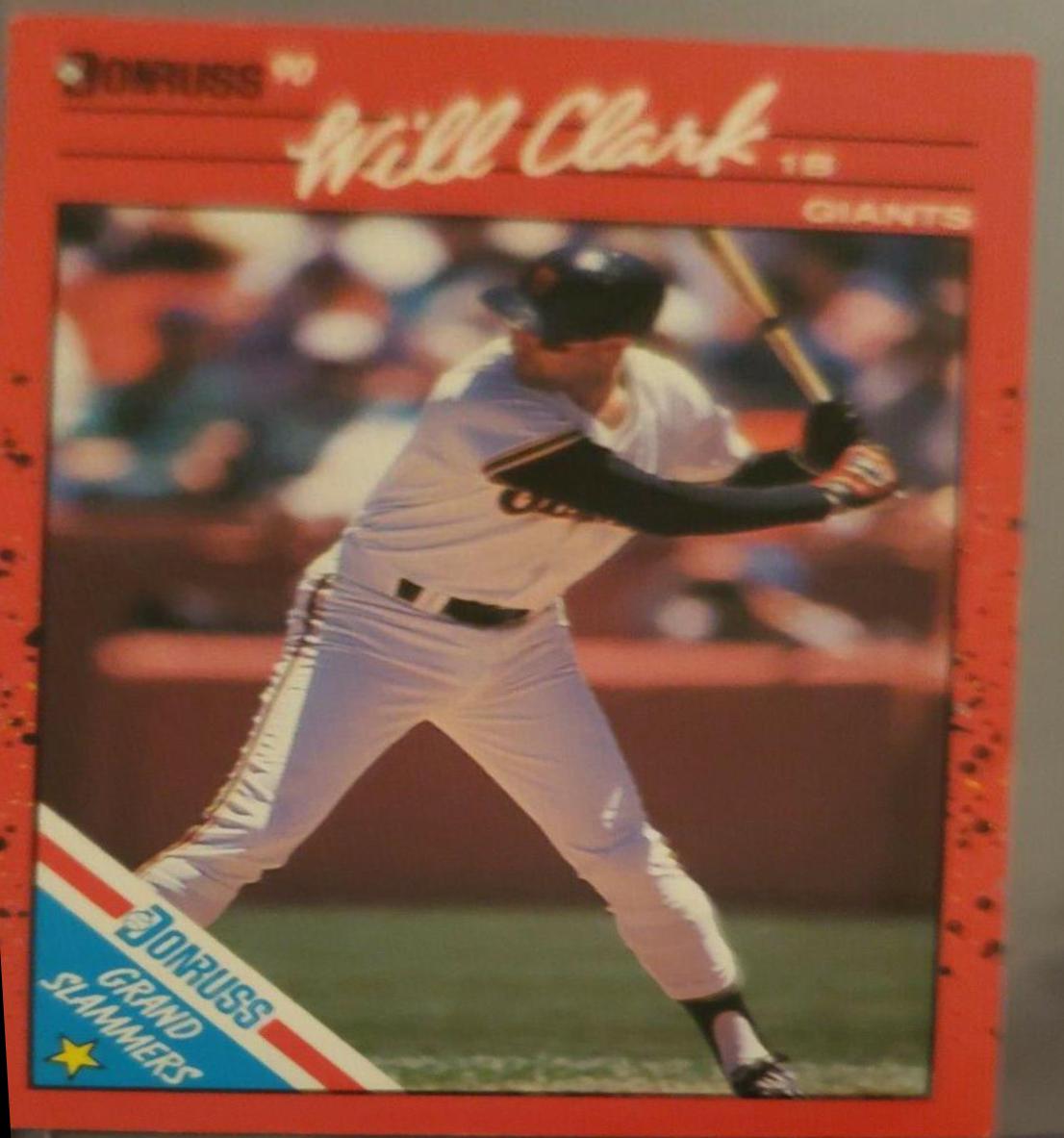 Will Clark #6 Prices | 1990 Donruss Grand Slammers | Baseball Cards