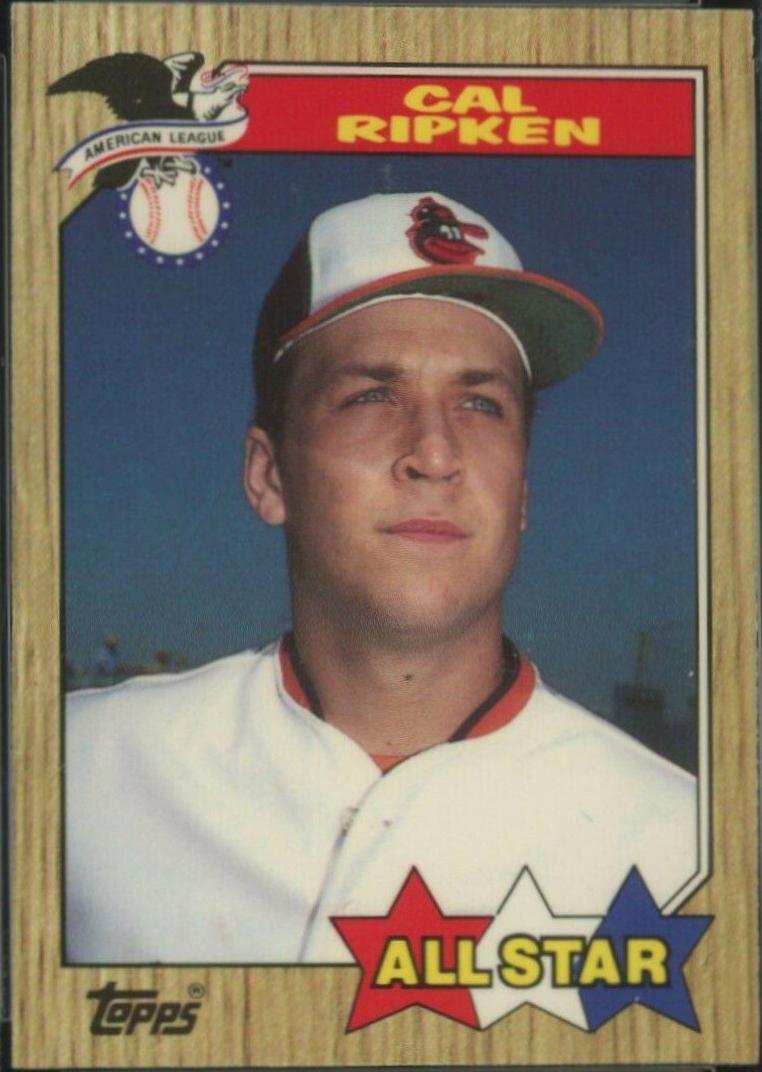 Cal Ripken Jr. [All Star] #609 Prices | 1987 Topps Tiffany | Baseball Cards