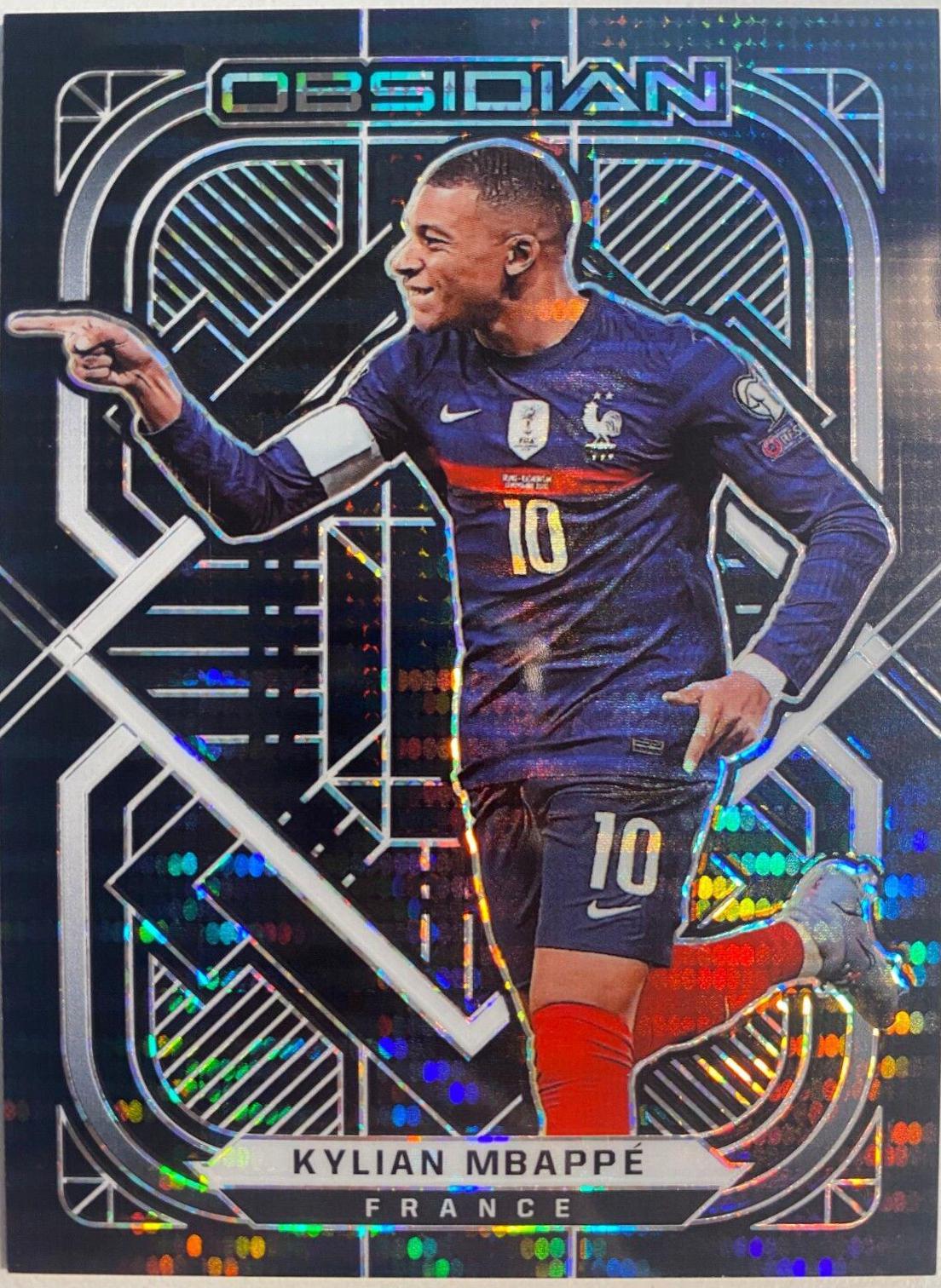 Kylian Mbappe [Electric Etch White Pulsar] #152 Prices | 2021 Panini ...