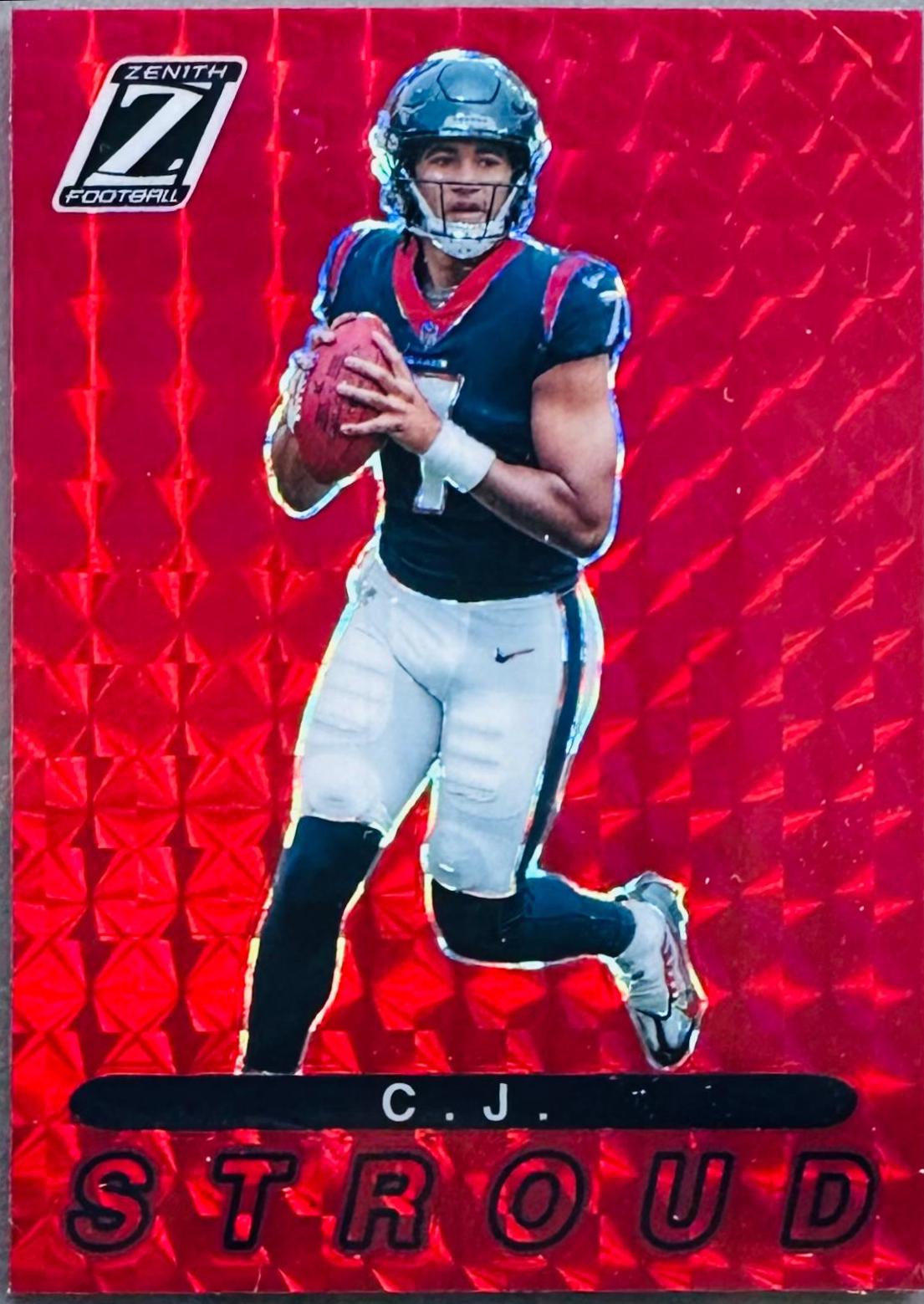 C.J. Stroud [Red] #5 Prices [Rookie] | 2023 Panini Zenith Pacific ...