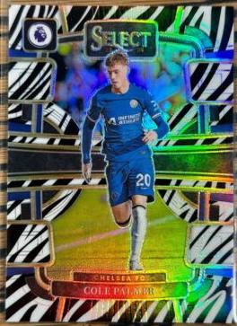 Prix de Cole Palmer [Zebra] #226 | 2023 Panini Select Premier League ...