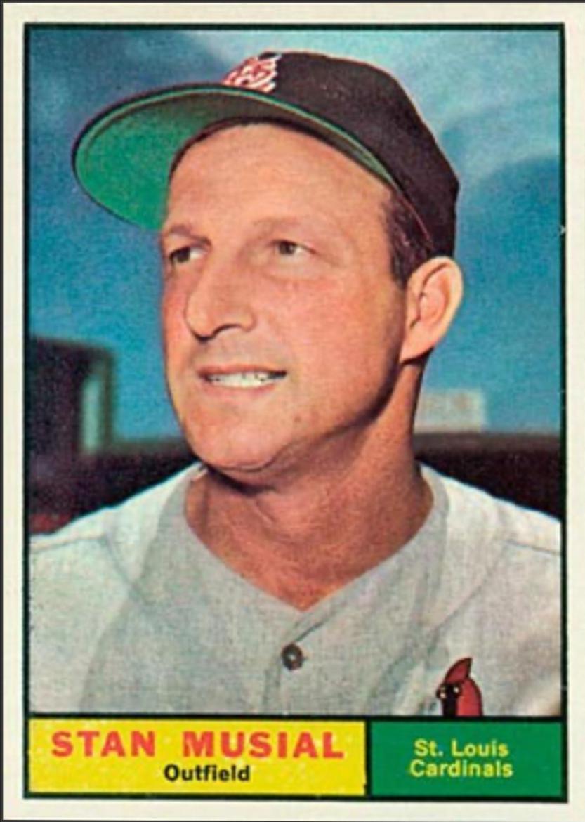 Stan Musial #290 Prices | 1961 Topps | Baseball Cards