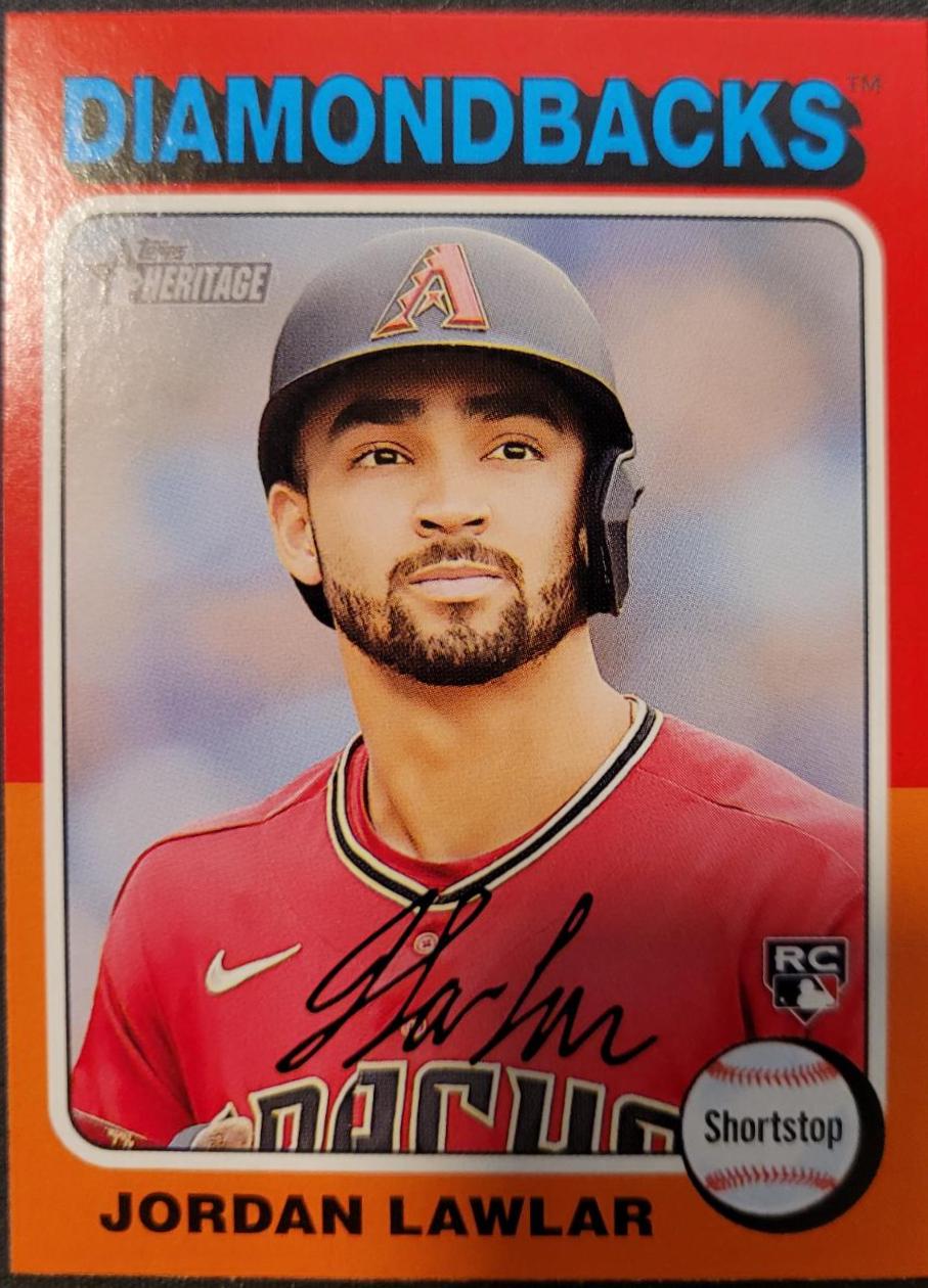 Jordan Lawlar #429 Prices [Rookie] | 2024 Topps Heritage | Baseball Cards