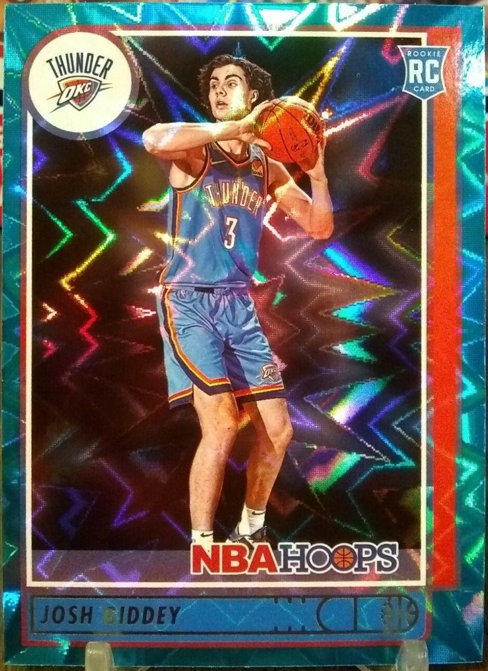 Josh Giddey [Teal Explosion] #202 Prices [Rookie] | 2021 Panini Hoops ...