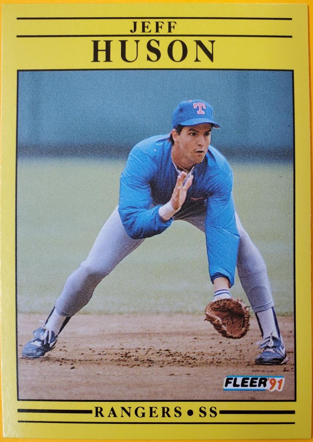 Jeff Huson #289 Prices | 1991 Fleer | Baseball Cards