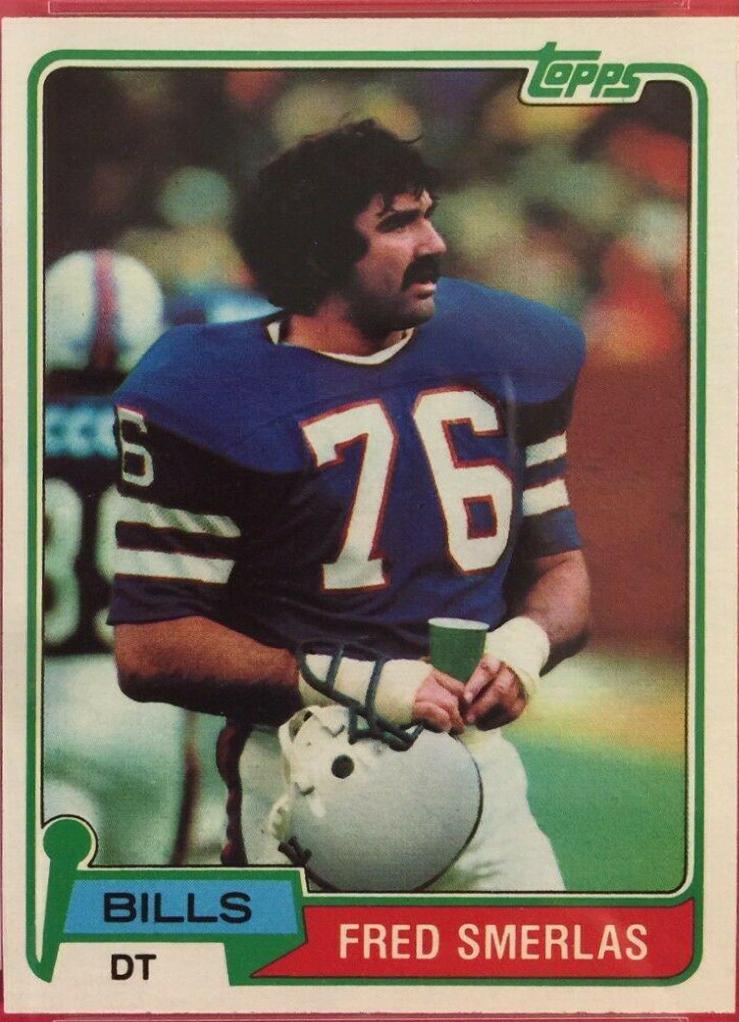 Fred Smerlas #201 Prices [Rookie] | 1981 Topps | Football Cards
