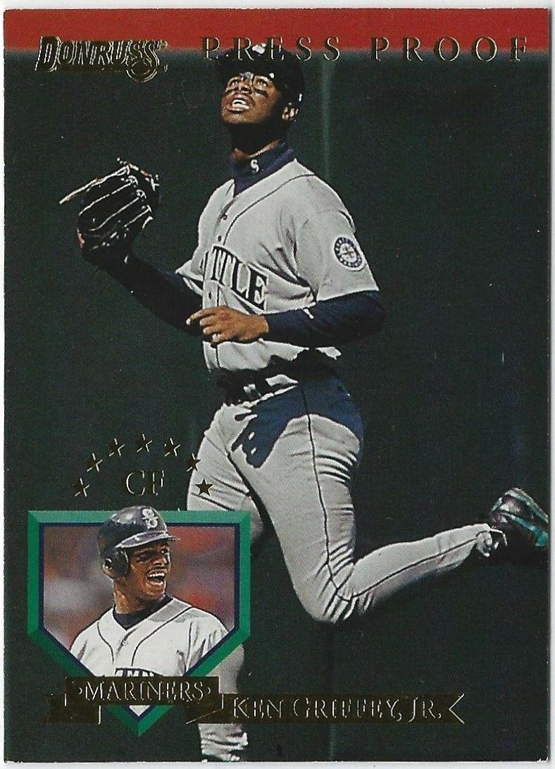 Ken Griffey Jr. [Press Proof] #340 Prices | 1995 Donruss | Baseball Cards