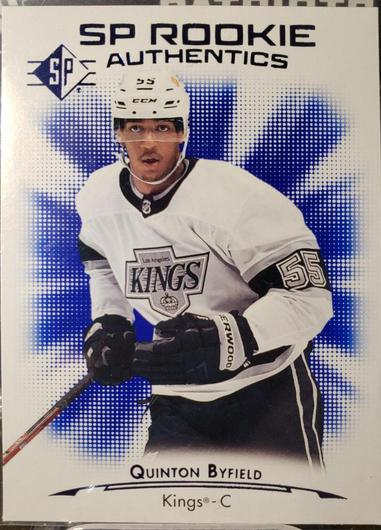 Quinton Byfield [Blue] | Ungraded | 2021 SP